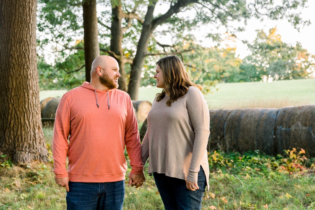 Fall Engagement Session at Appleton Farms
